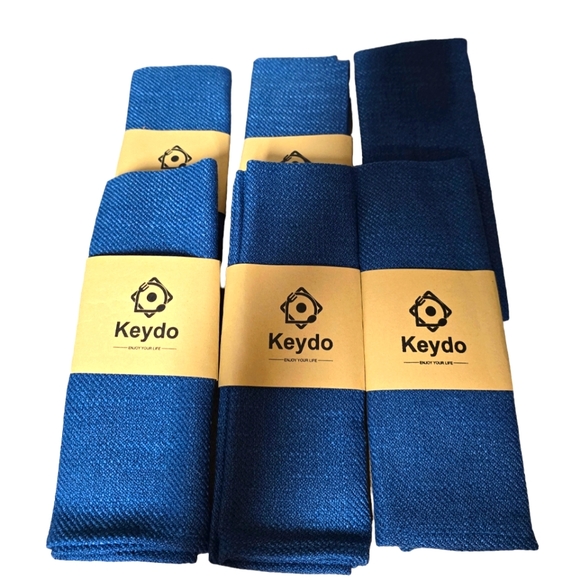 Keydo | Dining | Keydo Enjoy Your Life Deimn Napkins Set Of 6 | Poshmark